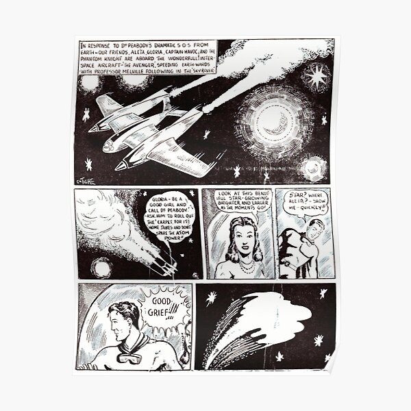 "Retro art | space adventures " Poster for Sale by spinolator | Redbubble