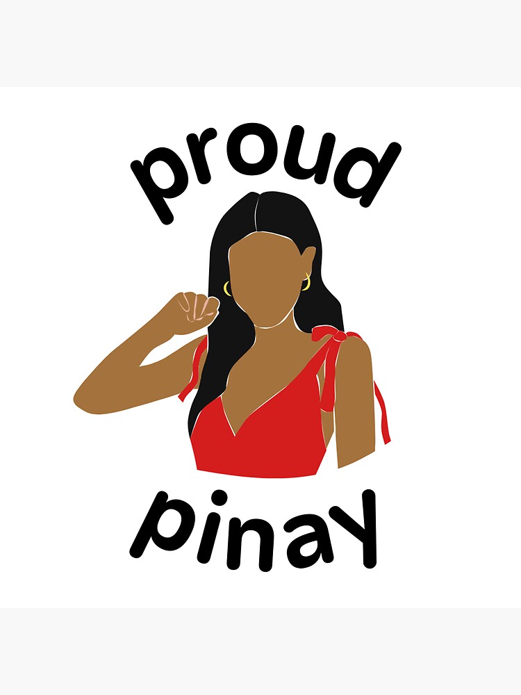 "Proud Pinay Filipino Pride Sticker" Sticker for Sale by ASA-Creations ...
