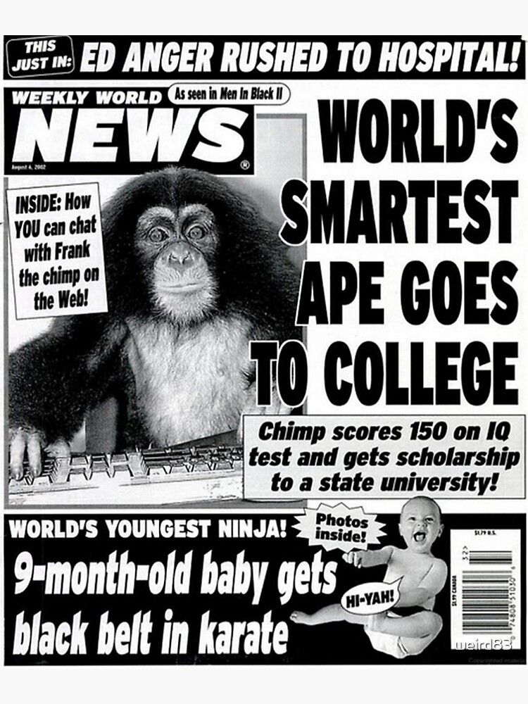 Lámina artística «El simio más inteligente del mundo chimpancé ...