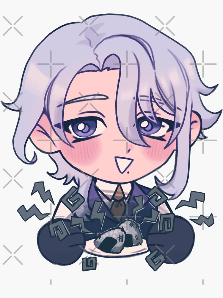 "suspicious dish" Sticker for Sale by rainymarch | Redbubble