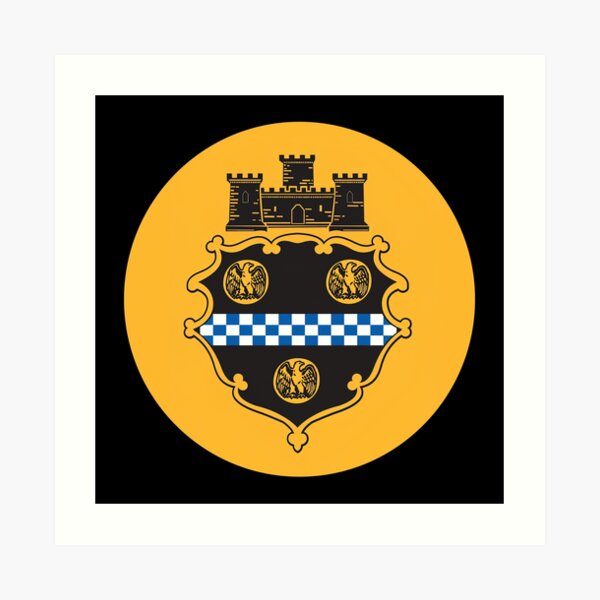 "Pittsburgh Flag Symbol Roundel Logo" Art Print for Sale by Osprey34 ...