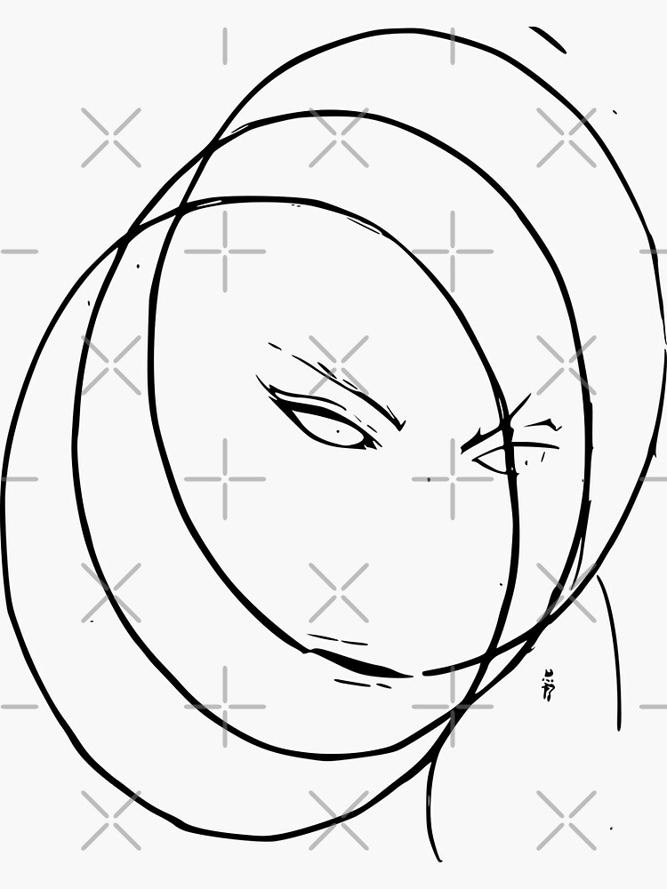 "Abstract Tri-Circle Women Design" Sticker for Sale by freshWaterCo ...