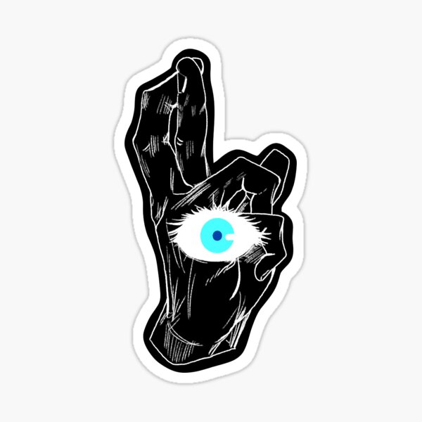 "Gojo Satoru" Sticker for Sale by anx1ous-person | Redbubble