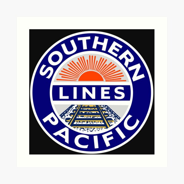 Southern Pacific Logo Southern Pacific Logo" Poster For Sale By Kevin