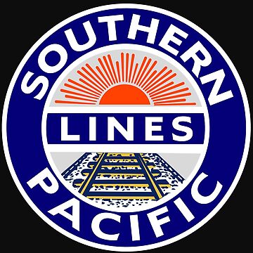 "Southern Pacific Lines - Railway Logo" Sticker for Sale by Osprey34 ...