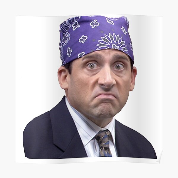 "Prison Mike Full Color" Poster by SDParty | Redbubble