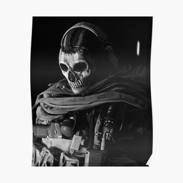 "Ghost" Poster for Sale by dinostoar | Redbubble