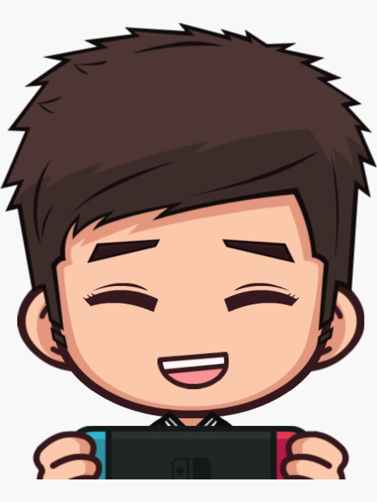 "Skip Gamer Switch Chibi" Sticker for Sale by rupeesafteramen | Redbubble