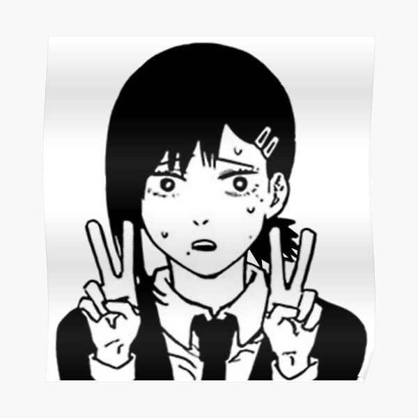 "Kobeni Higashiyama (Chainsaw Man)" Poster for Sale by kawaiicrossing ...