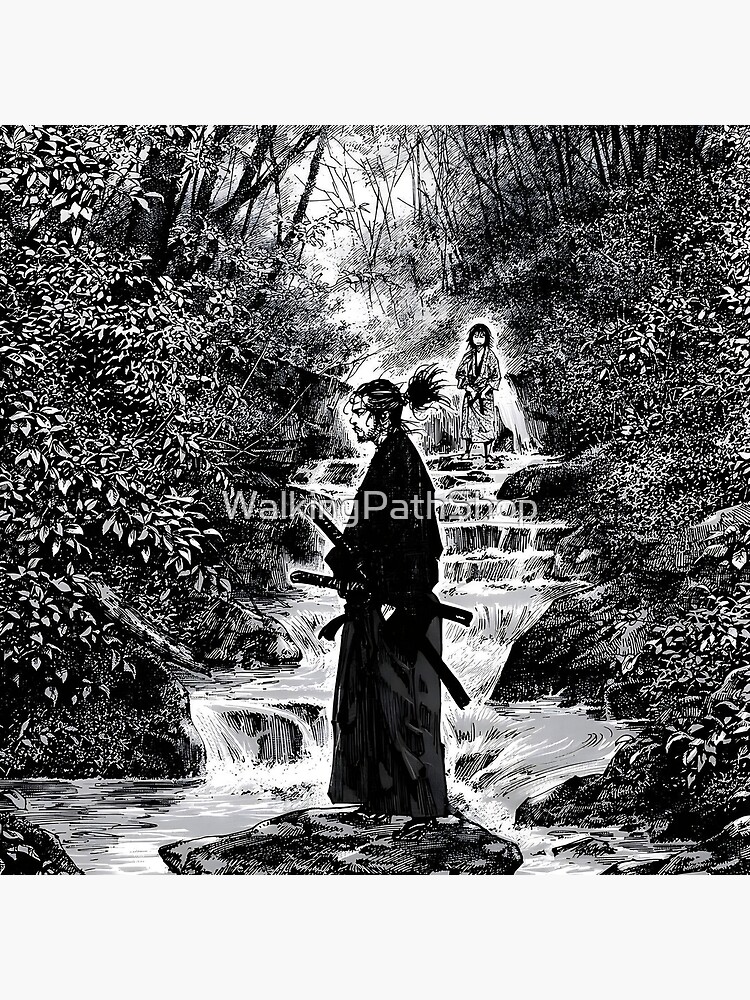 "Vagabond Manga Miyamoto Musashi Aesthetic Nature" Poster for Sale by ...