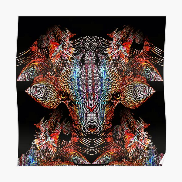 "Deep Sea Alien Creature" Poster for Sale by NatsArt | Redbubble