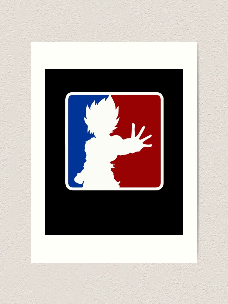 "Vegeta Dragon Ball Z Nba Logo " Art Print for Sale by lashonrnl ...