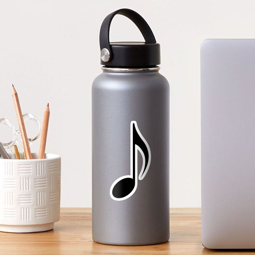 "Eighth note stickers" Sticker for Sale by Mhea | Redbubble
