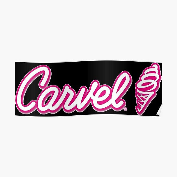 "Retro carvel restaurant logo" Poster for Sale by FRStudio | Redbubble