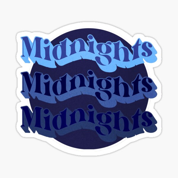 "Midnights Taylor Swift Retro " Sticker for Sale by Colormehannah ...