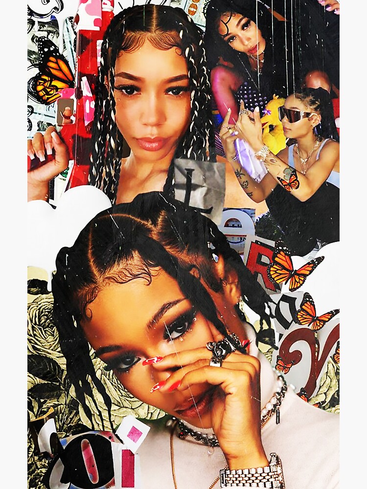 "pretty girl rapper" Sticker for Sale by kaneparker | Redbubble