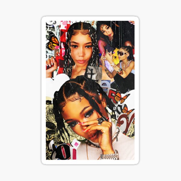 "pretty girl rapper" Sticker for Sale by kaneparker | Redbubble