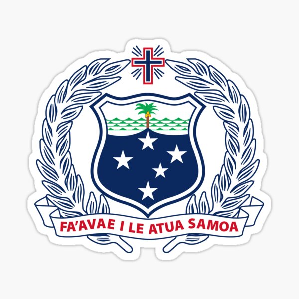 "Samoan Islander | Samoa" Sticker for Sale by Kwibo691 | Redbubble