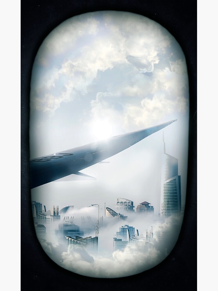 "Airplane Window" Poster for Sale by TortillaChief | Redbubble