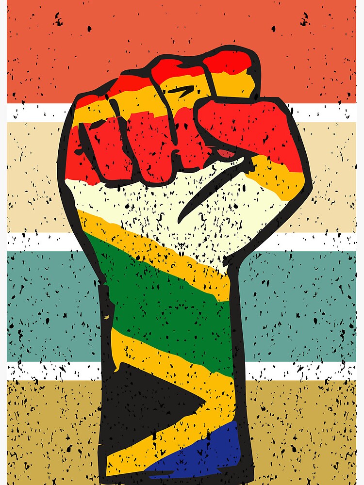 "Amandla Power Fist" Art Board Print for Sale by SwankySwan | Redbubble