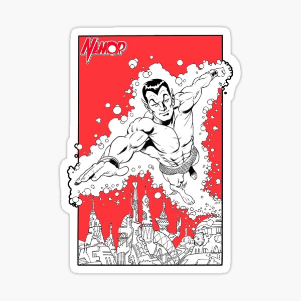 "NAMOR Kukulkan" Sticker for Sale by nieskanunn | Redbubble