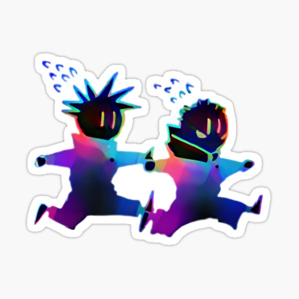 "The Demon and The Darkness: Hoofin’ It to Hakari" Sticker for Sale by ...