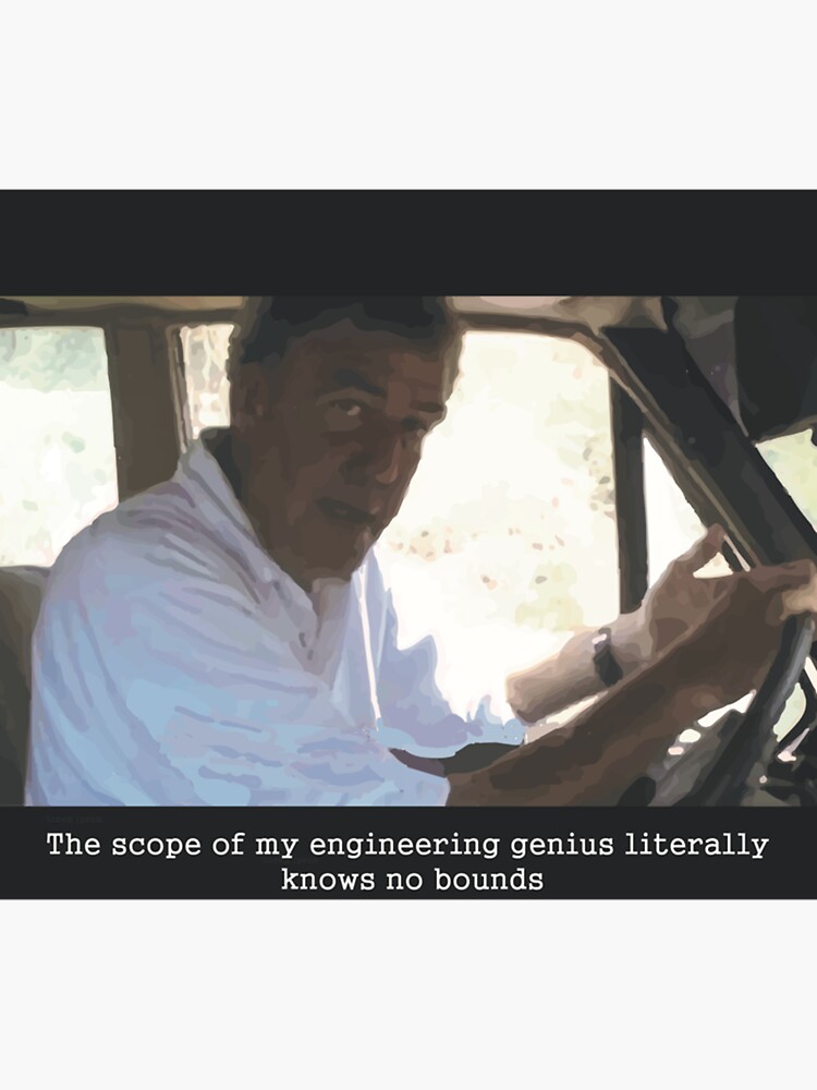 "Engineering Genius Meme C" Sticker for Sale by constancexne | Redbubble