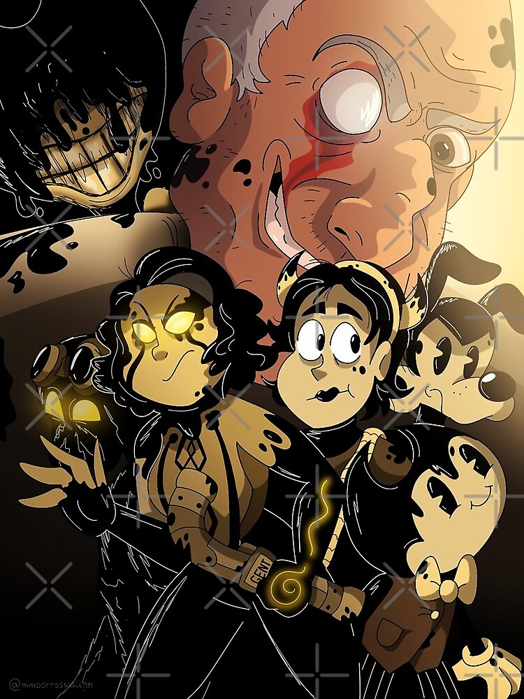 Poster « The Dark Revival, Bendy et le Dark Revival, Bendy Ink Machine ...