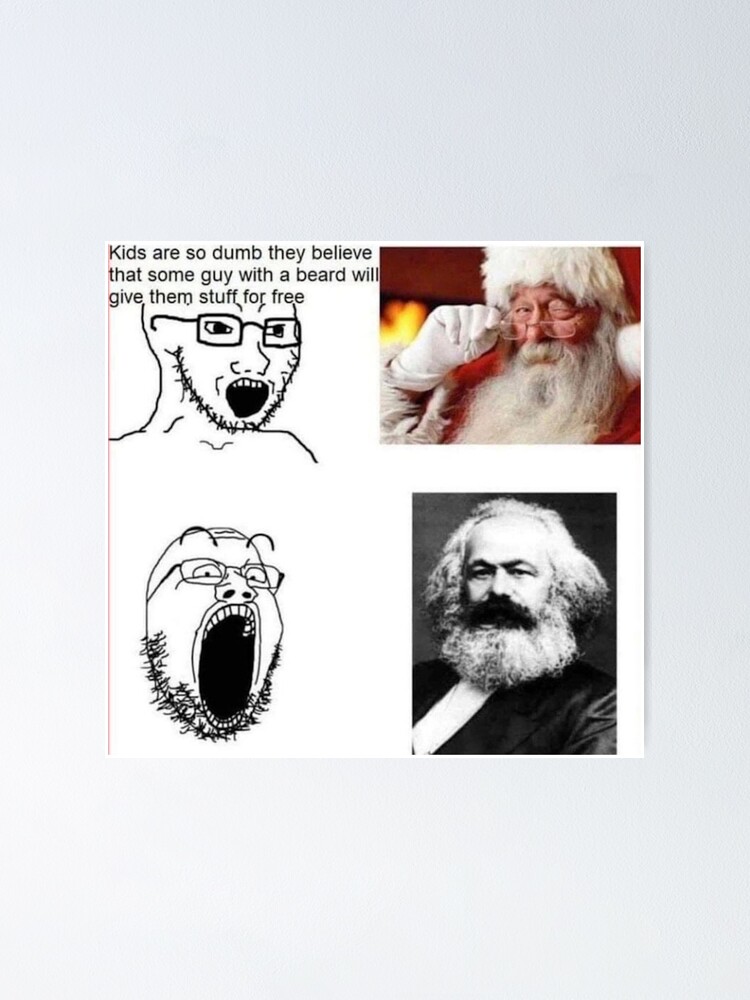 "Karl Marx Funny Meme" Poster for Sale by davetimberwolf | Redbubble