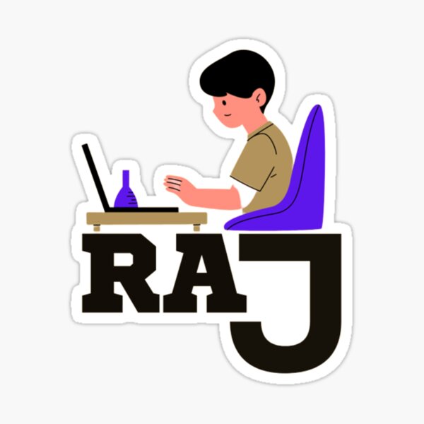 "Tech Raj" Sticker for Sale by RockyRaj1275 | Redbubble