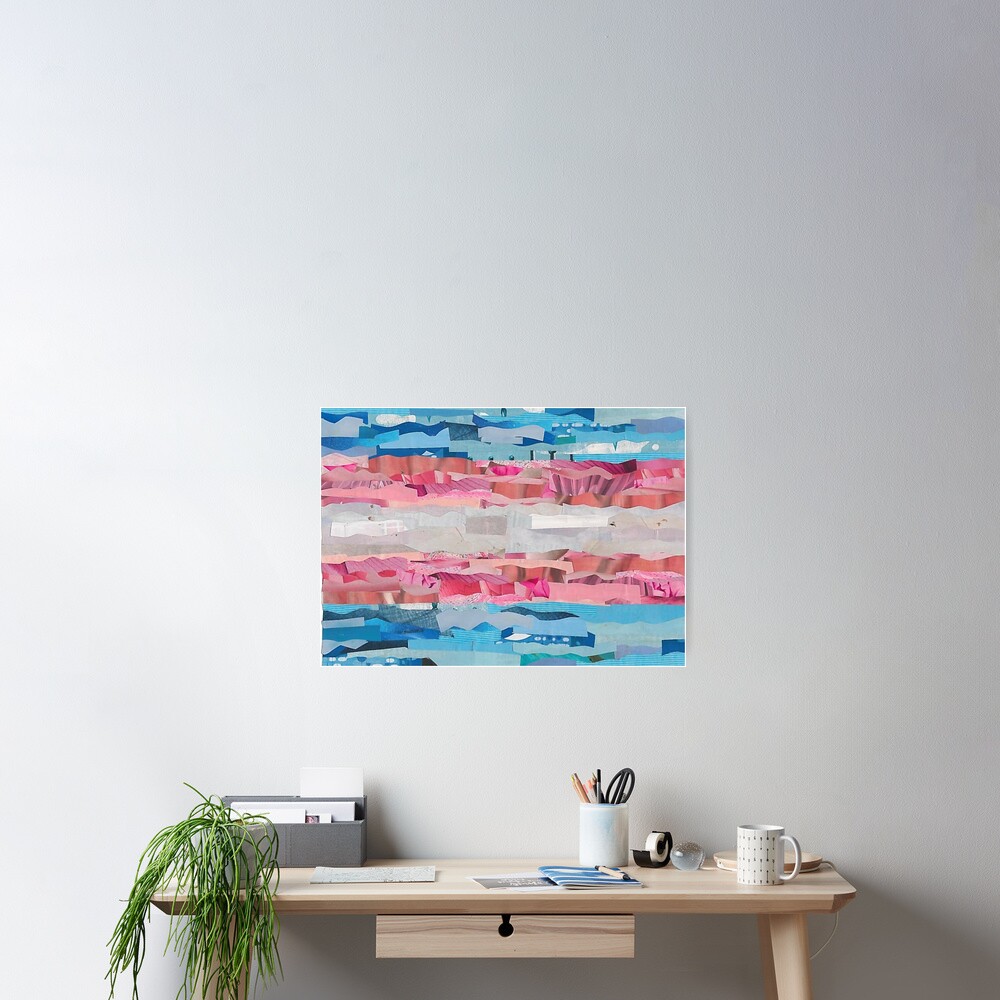 "Trans Pride Flag Collage" Poster for Sale by cajunhusker | Redbubble