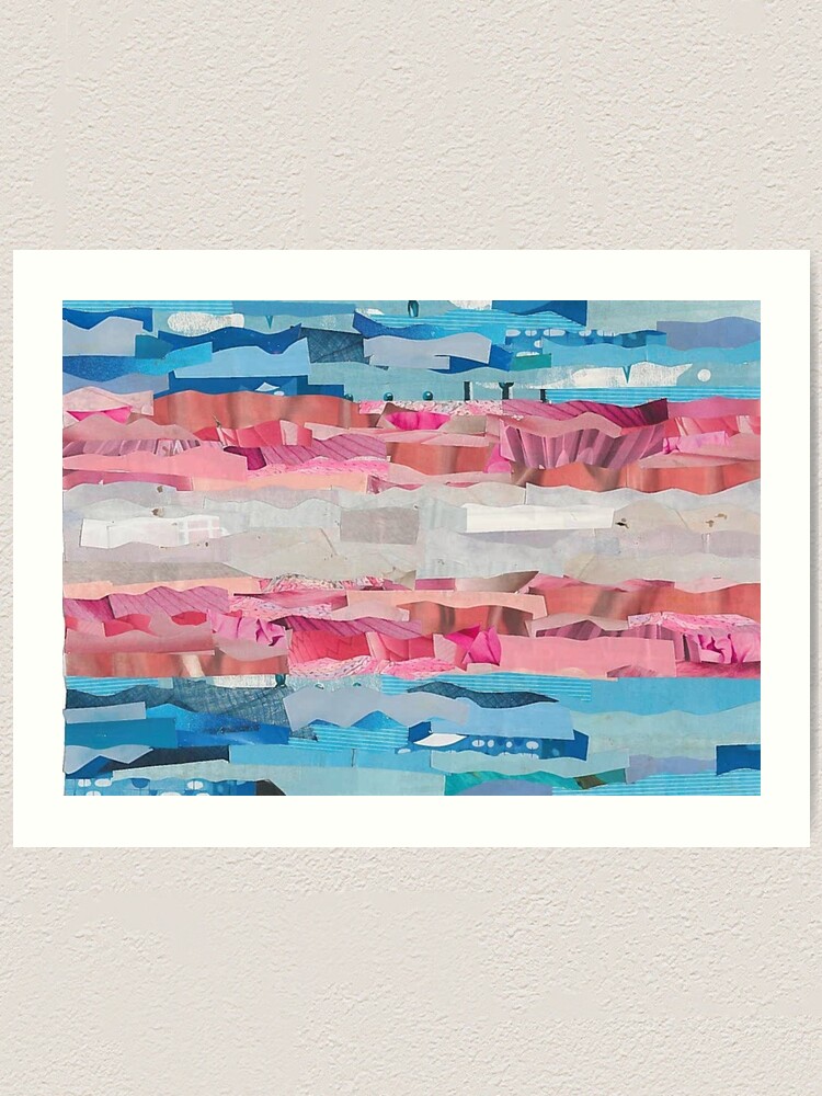 "Trans Pride Flag Collage" Art Print for Sale by cajunhusker | Redbubble