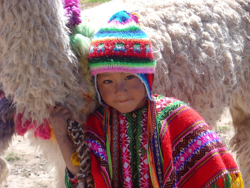 "The little Peruvian boy, Sacred Valley" by mojgan | Redbubble