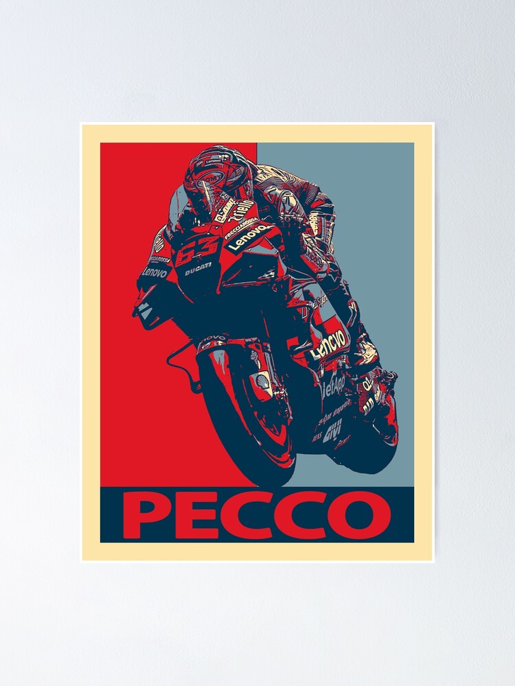 "Pecco Bagnaia 2022 design" Poster for Sale by VinnyCoffey | Redbubble
