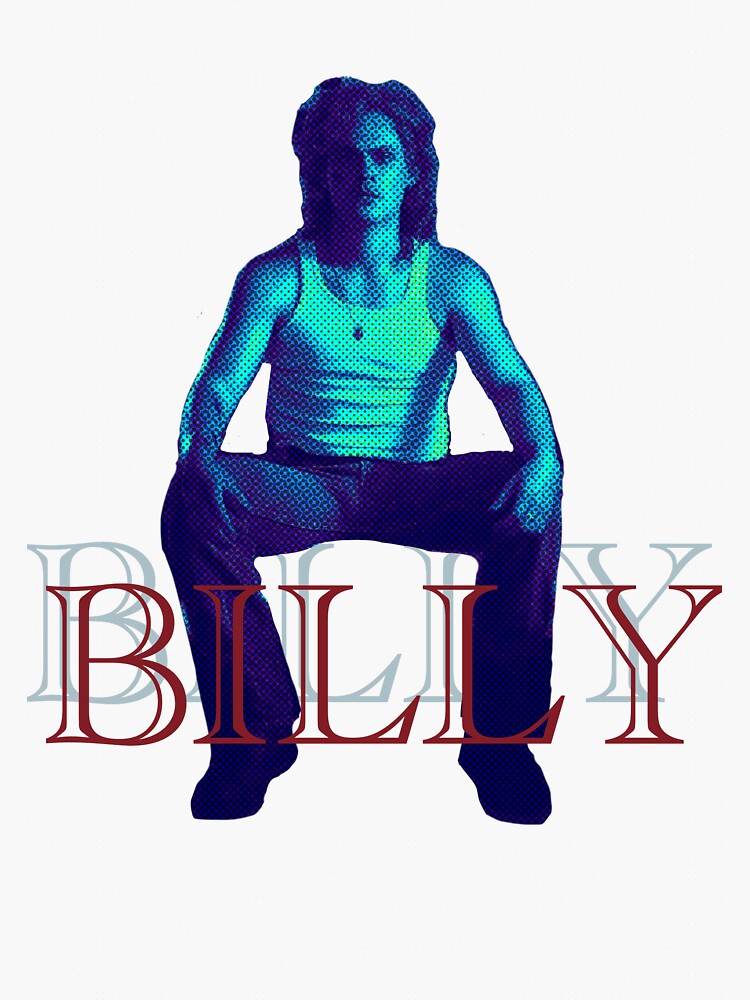 "Billy stranger things sticker" Sticker for Sale by Chatchot | Redbubble