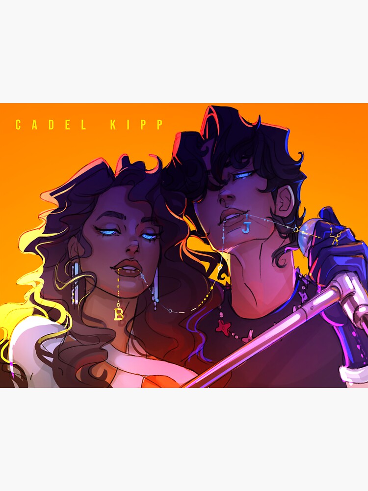 "Becky G & Jay" Sticker for Sale by CADEL-KIPP | Redbubble