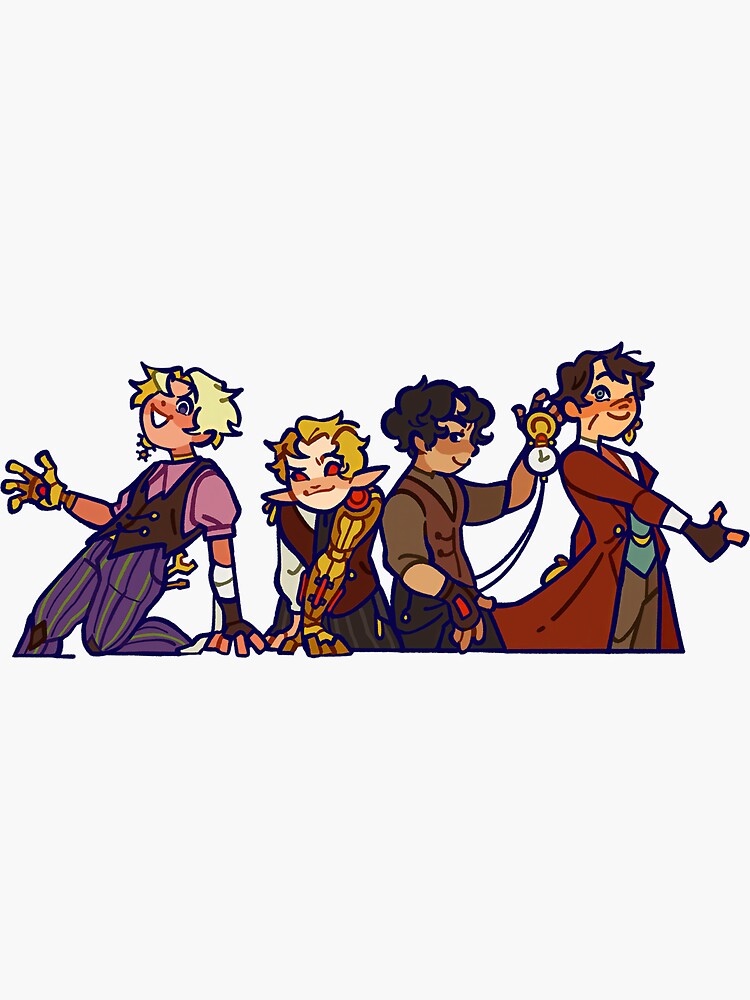 "goodtimeswithscar friend" Sticker for Sale by SofiaMarshall64 | Redbubble