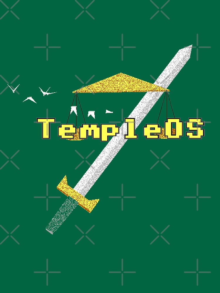 "TempleOS New" Essential T-Shirt for Sale by orinemaster | Redbubble