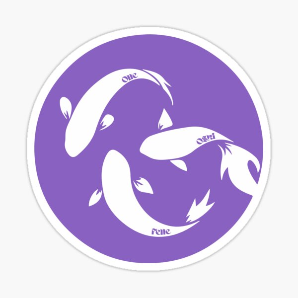 "Simon's fishes Olle Oski and Felle Young Royals" Sticker for Sale by ...