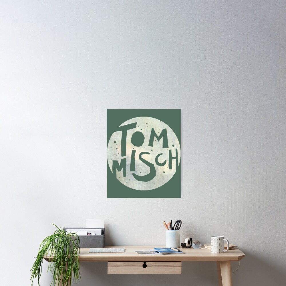 "Tom misch logo " Poster for Sale by JanisBeahani | Redbubble