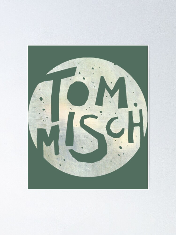 "Tom misch logo " Poster for Sale by JanisBeahani | Redbubble