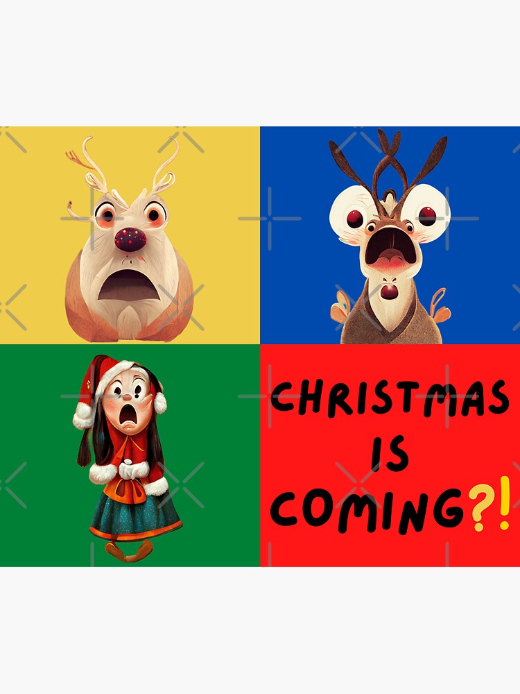 "Christmas is coming - Christmas square, Cute, adorable, Christmas ...