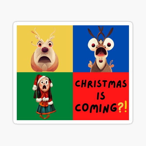"Christmas is coming - Christmas square, Cute, adorable, Christmas ...