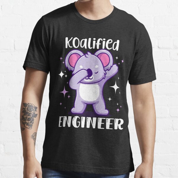 "Koalified Engineer Funny Engineering Graduate Kawaii Koala Pun Design ...