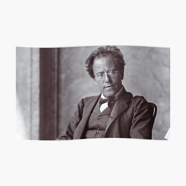 "Gustav Mahler" Poster for Sale by KABL20 | Redbubble