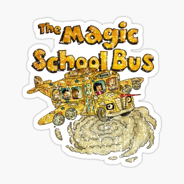 "The Magic School Bus" Sticker for Sale by bohnsack0mgxk | Redbubble