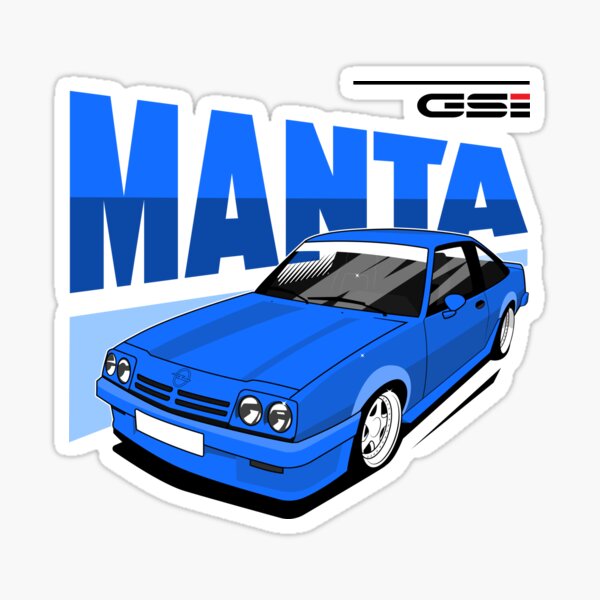 "MANTA GSI " Sticker for Sale by shketdesign | Redbubble