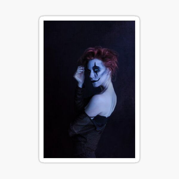 "The Crow Redux" Sticker for Sale by Glitterfest | Redbubble