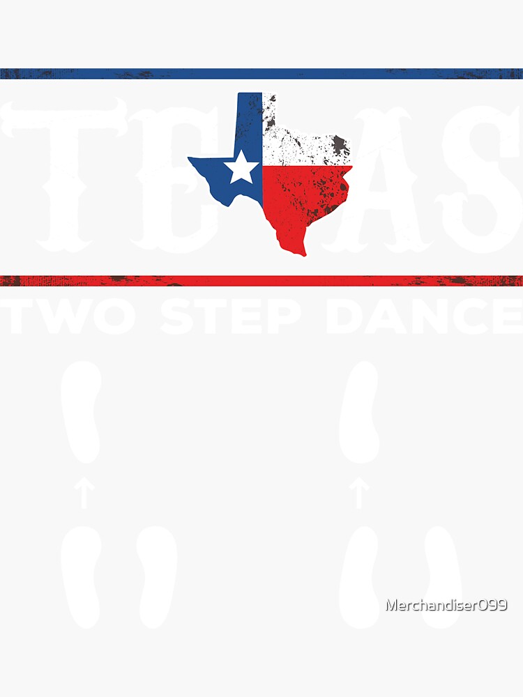 "Country Western Texan two-step Dance Texas Flag" Sticker for Sale by ...