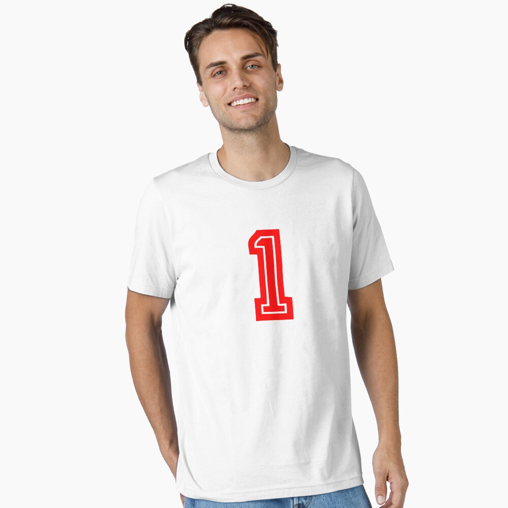 "One Red Number One" Sticker for Sale by Aurorapod | Redbubble